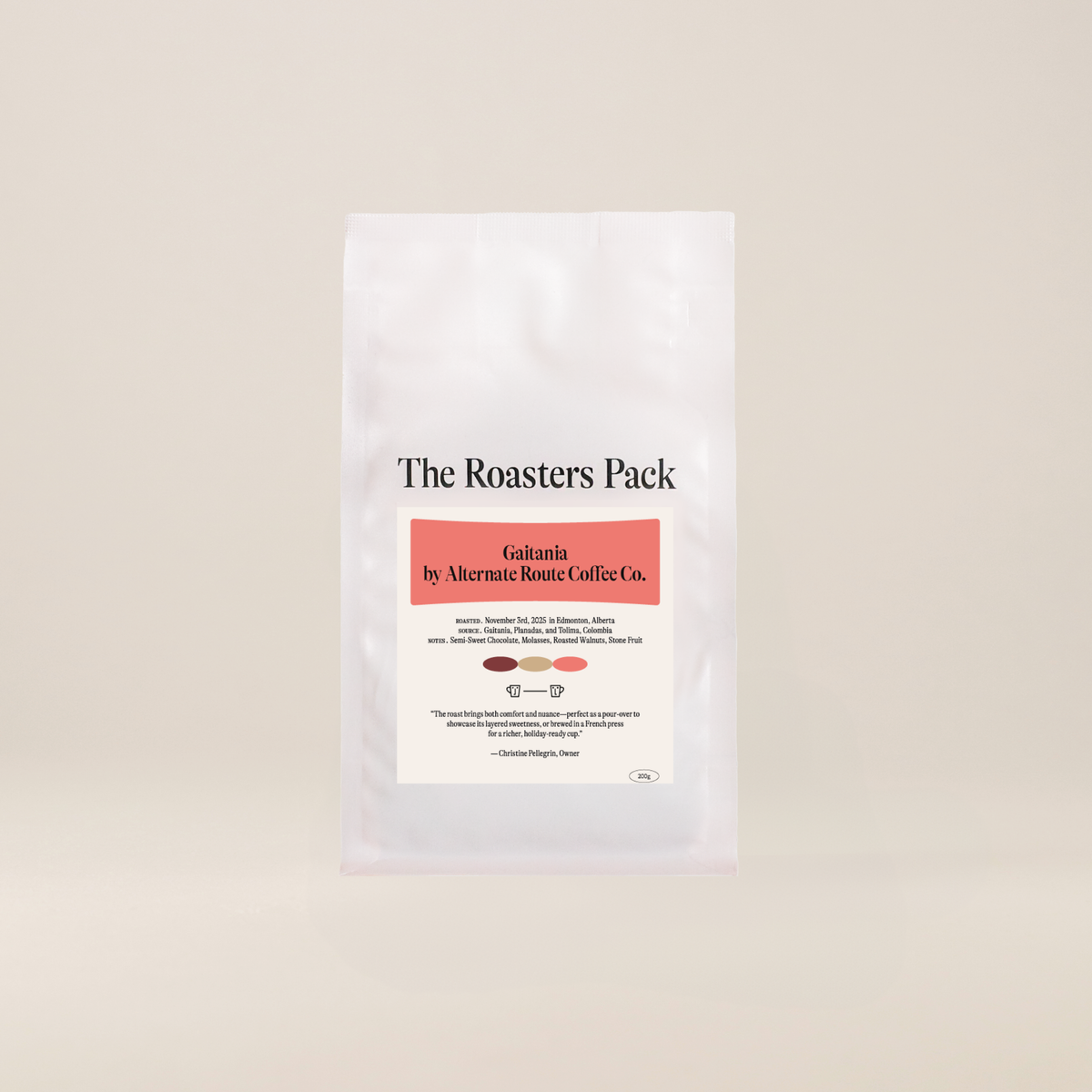 Gaitania - Alternate Route Coffee Co. (Edmonton, Alberta) – The ...